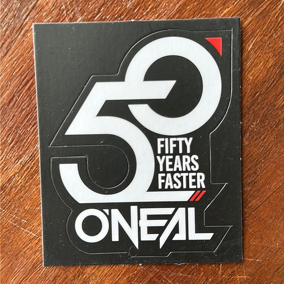O'Neill | Design | Oneal 5 Year Anniversary Sticker Limited Edition 5 ...